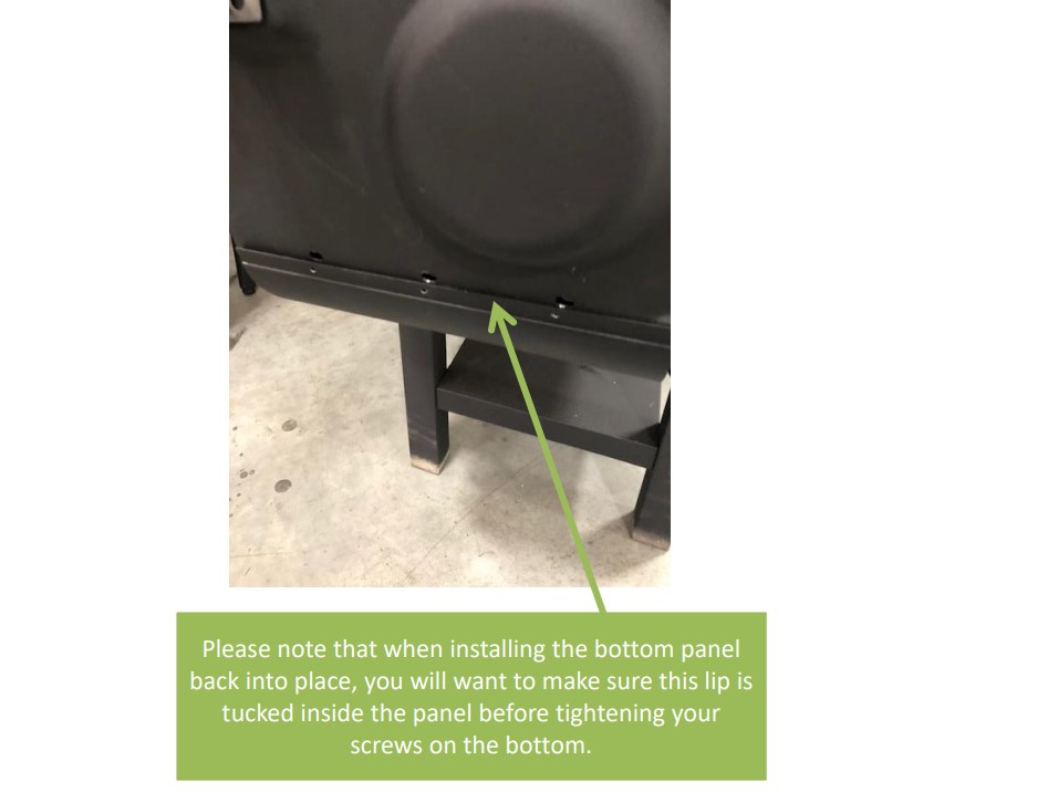 HOW TO REMOVE THE BOTTOM PANEL ON THE NEW HOPPER – CAMP CHEF