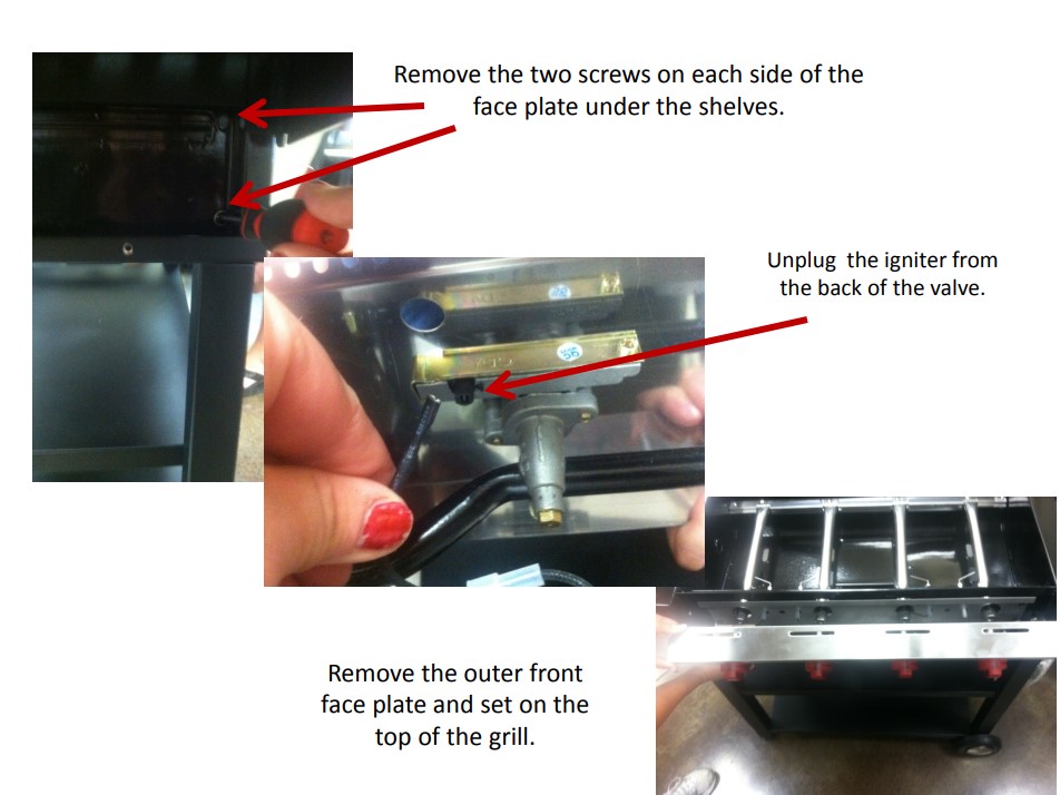 HOW TO REPLACE AN IGNITER ON THE FLAT TOP GRILL – CAMP CHEF