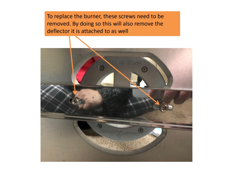 HOW TO REPLACE THE BURNER IN THE PG14 – CAMP CHEF