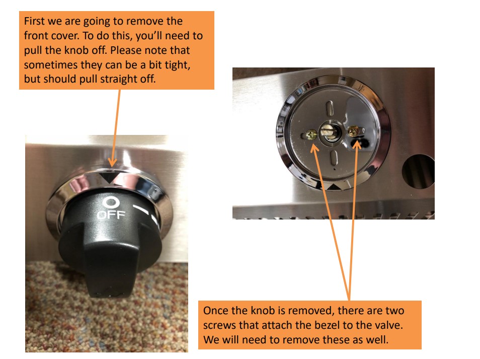 HOW TO REPLACE THE VALVE AND IGNITER IN THE PG14 – CAMP CHEF