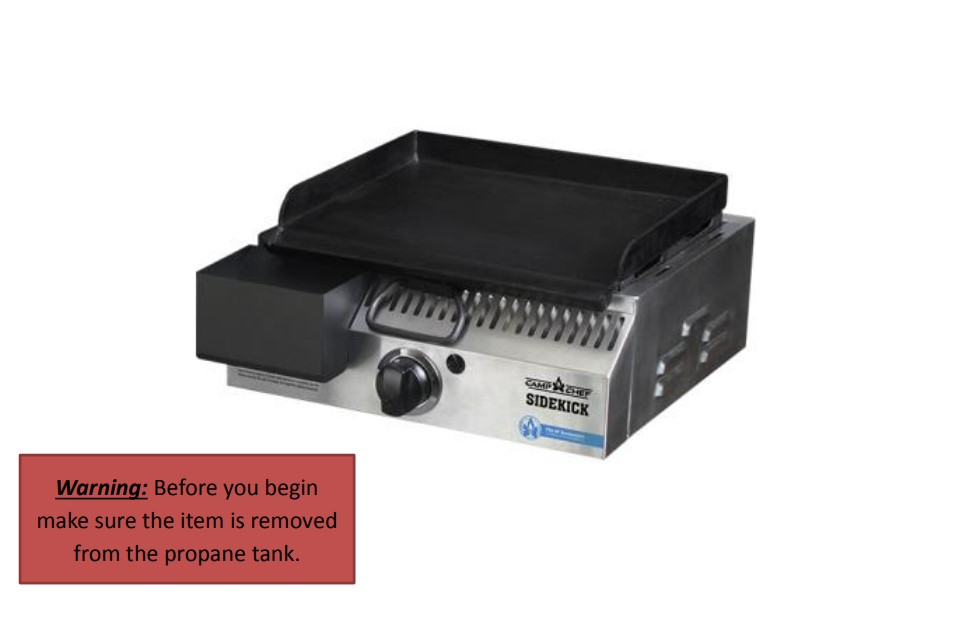 HOW TO REPLACE THE VALVE AND IGNITER IN THE PG14 – CAMP CHEF