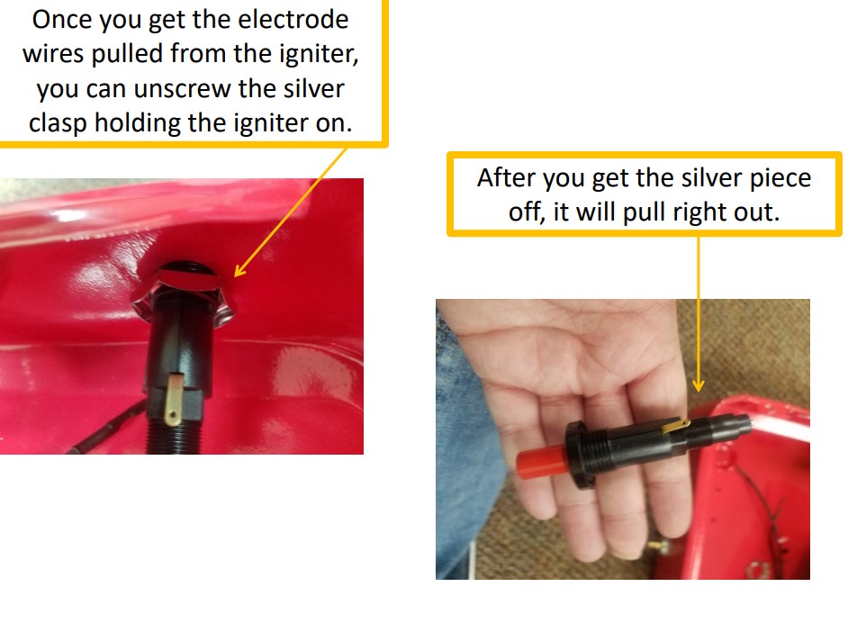 HOW TO REPLACE THE IGNITER IN THE RAINIER 2X – CAMP CHEF