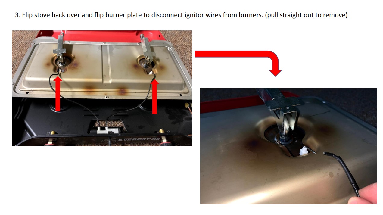HOW TO REPLACE THE TWO PRONG IGNITER IN THE EVEREST 2X – CAMP CHEF