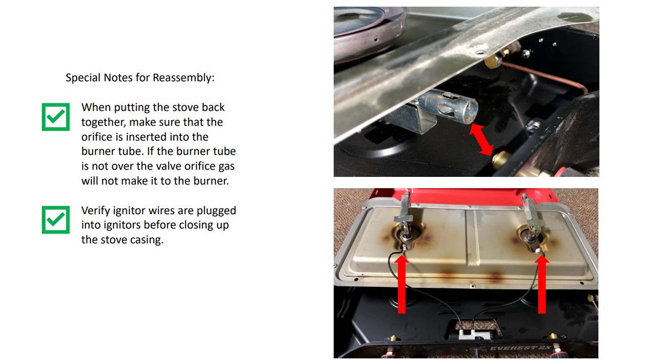 HOW TO REPLACE THE TWO PRONG IGNITER IN THE EVEREST 2X – CAMP CHEF