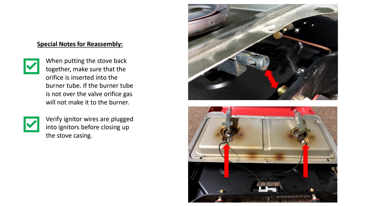 HOW TO REPLACE THE BURNER IN THE EVEREST 2X – CAMP CHEF