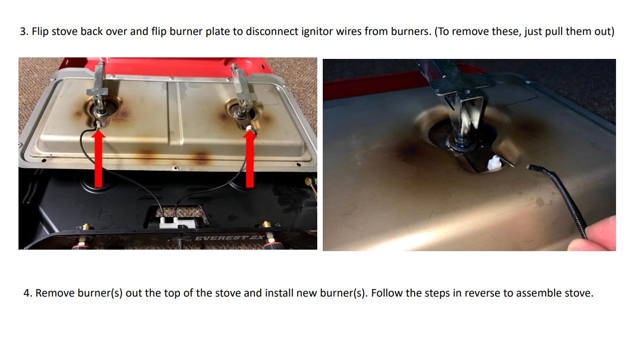 HOW TO REPLACE THE BURNER IN THE EVEREST 2X – CAMP CHEF